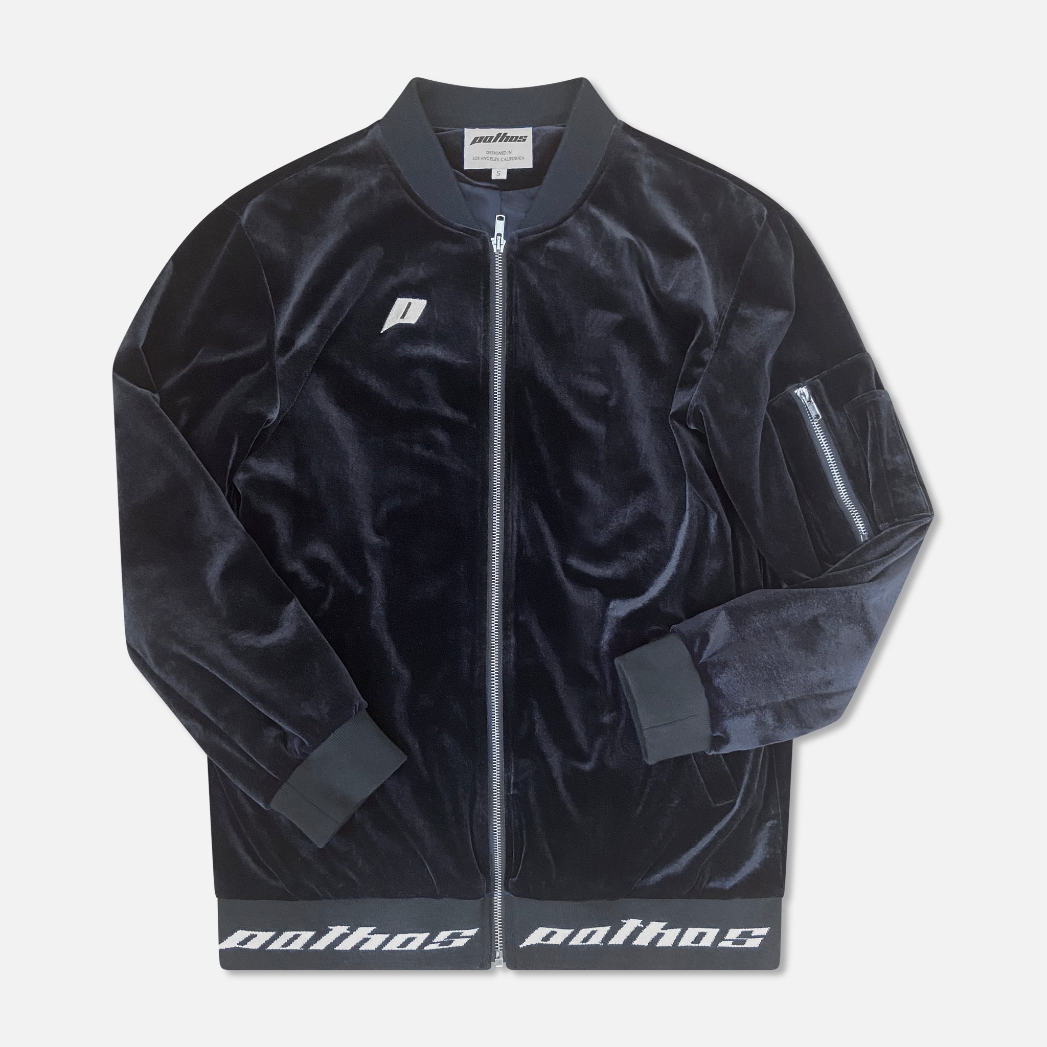 Velvet Bomber Jacket - Pathos Of Things
